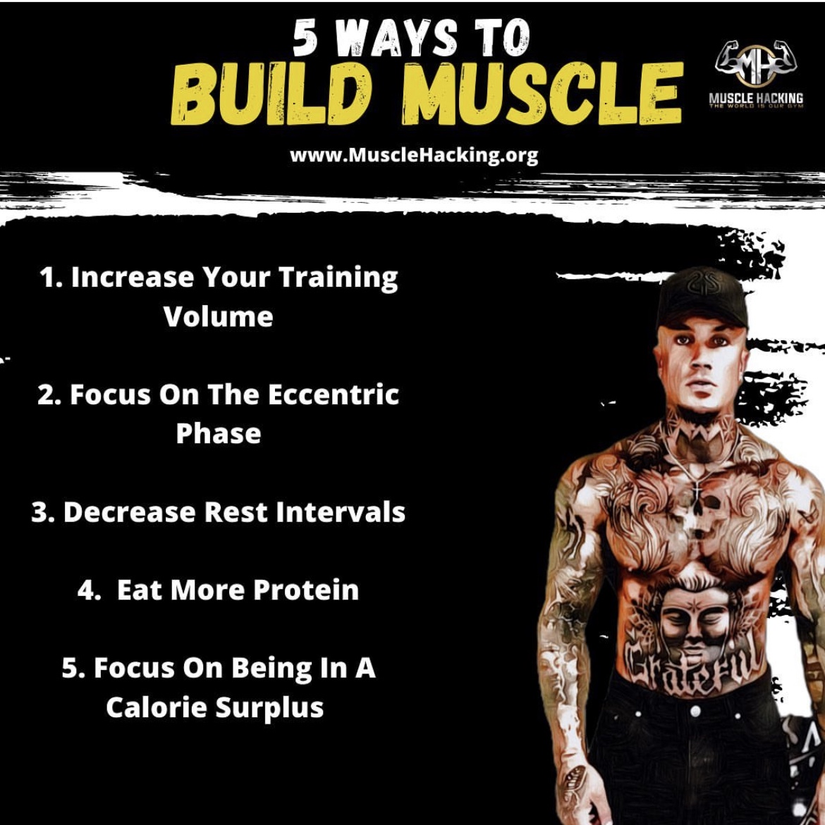 5 Ways To Build Muscle